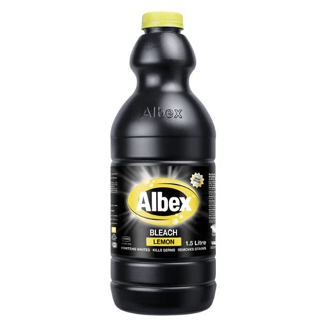 Albex Lemon Scented Bleach 1 5l Bleach And Disinfectants Cleaning