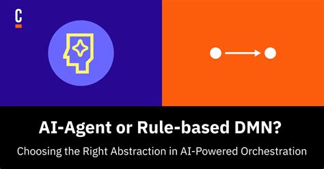 Ai Agent Or Rule Based Dmn Choosing The Right Abstraction In Ai Powered Orchestration Camunda
