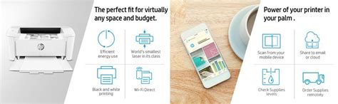 Hp Laserjet Pro M W Monochrome Printer White Hp Amazon Co Uk Computers Accessories