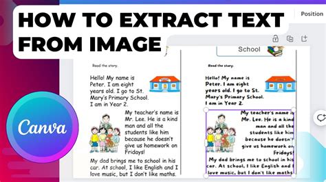 How To Extract Text From Image In Canva Good Tool Youtube