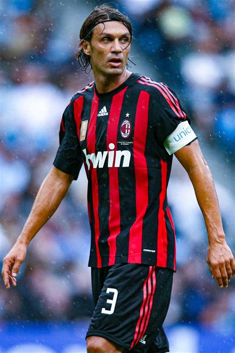 Paolo Maldini Legend Of Soccer Football Vintage Star Poster In 2022