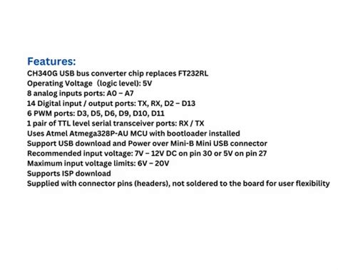 Arduino Nano V3 0 ATmega328P 5V 16MHz CH340 Type C At Rs 380 Piece