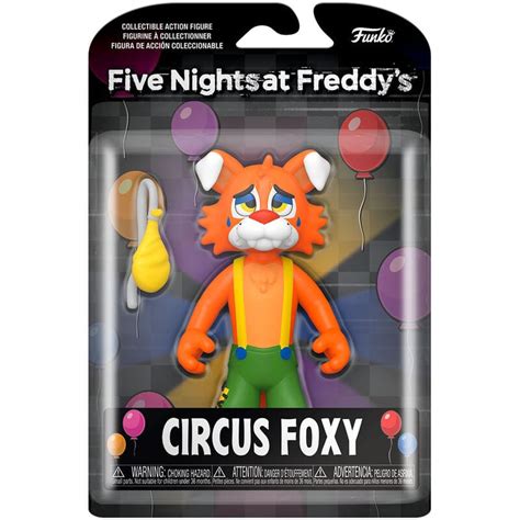 Figura Five Nights At Freddys Circus Foxy ⭐ Figuras De Colección