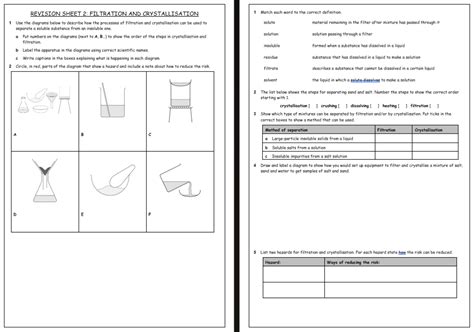 Separation Techniques Gcse Science Revision Bundle Teaching Resources