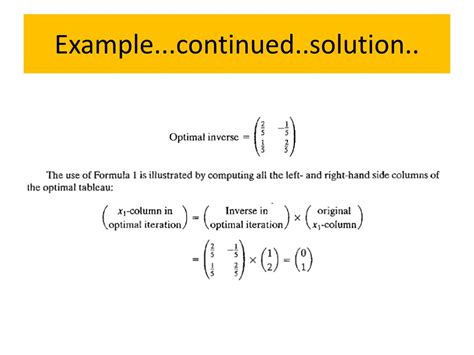 Ppt Chapter 4 Duality And Post Optimal Analysis Powerpoint