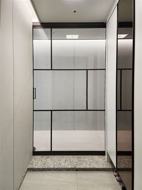 원 슬라이딩 중문 시공사례 우와도어