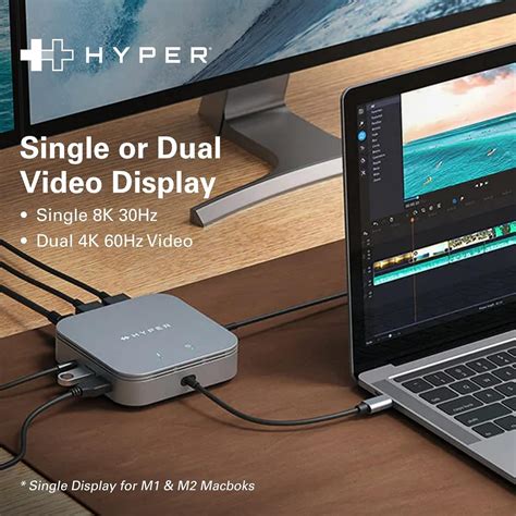 Hub Usb C Hyperdrive Thunderbolt 3 Dock Mac Center