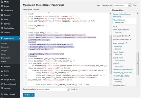 How To Install Google Analytics On Wordpress Template Monster Help