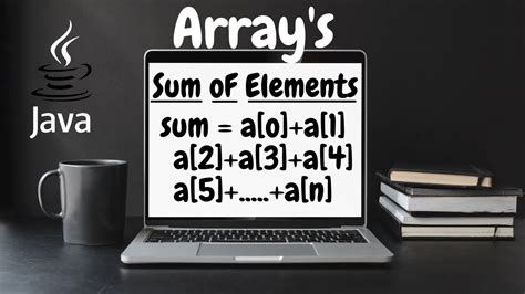 Sum Of Array Elements In Java Icse X Class 10 Semester 2