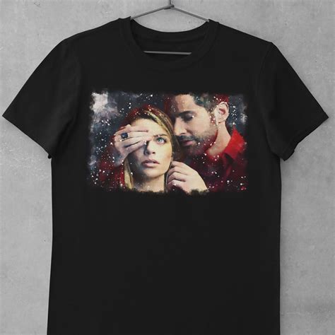 Vintage Lucifer Morningstar Chloe Decker Romantic Couple Tom Ellis