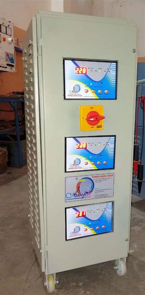 50 Kva Air Cooled Three Phase Stablizer At ₹ 65000piece 3 Phase Automatic Stabilizer In 50 Kva Air Cooled Three Phase Stablizer At ₹ 65000piece 3 Phase Automatic Stabilizer In