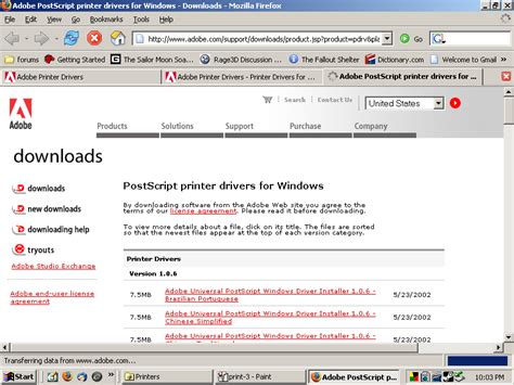 Adobe Postscript Driver Lasopaet