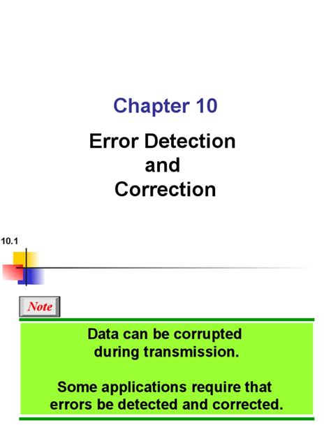Error Detect And Correct Pdf Error Detection And Correction Computer Data