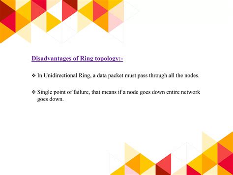 Enhancing Fault Tolerance In Ring Topology PPT