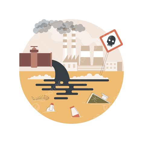 수질 오염 추상적 인 개념 벡터 일러스트 레이 션 장면 폐물 농업 Png 일러스트 및 벡터 에 대한 무료 다운로드