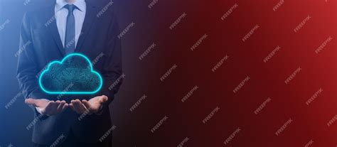Premium Photo Cloud Computing Conceptcloud For Transfer Datacloud