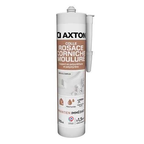 Colle Pour Moulures Cimaises Et Rosaces AXTON 310ml Leroy Merlin