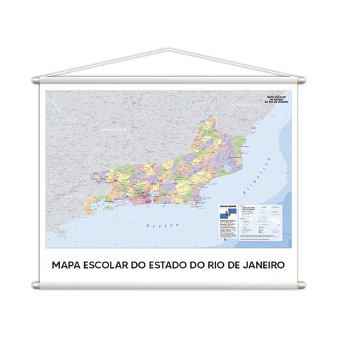 Banner Mapa Escolar Do Estado Do Rio De Janeiro Loja PlimShop