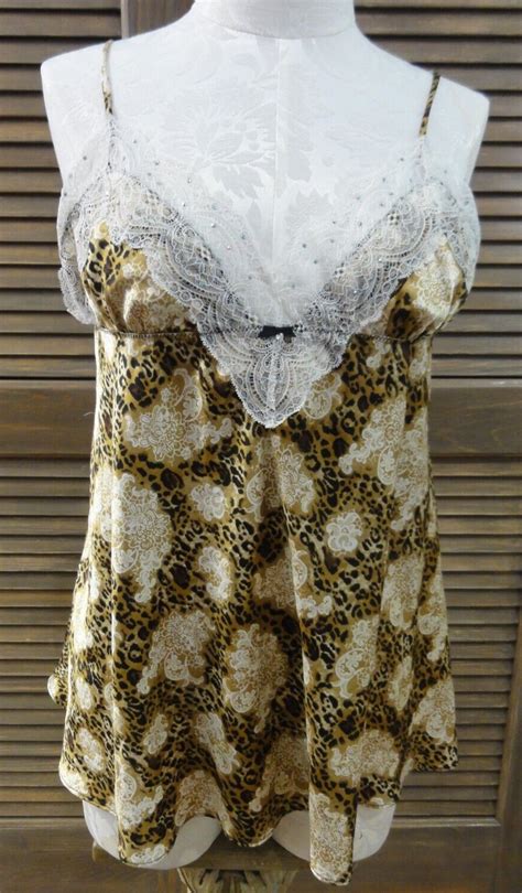 Victorias Secret Intimate Lingerie Top Blouse Straps Gem