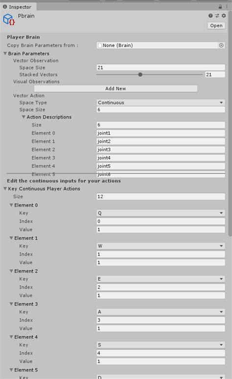 robot building and reacher example playerbrain manipulation · issue 2803