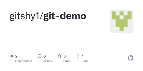 GitHub Gitshy1 Git Demo