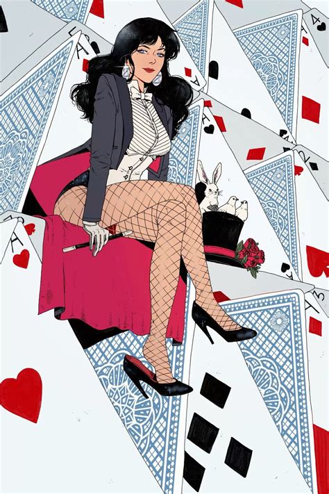 Zatanna Dc Comics Art Comic Books Comic Illustration