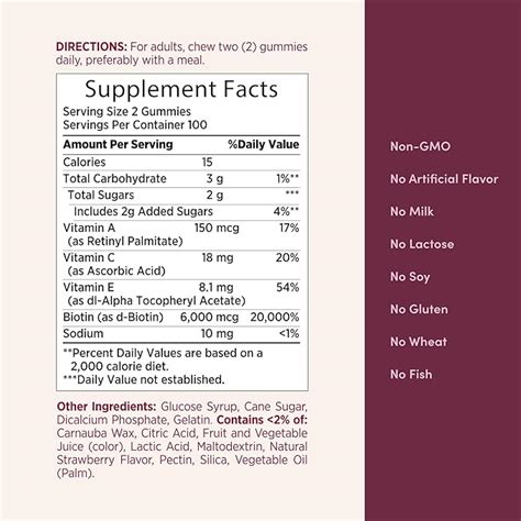 Nature Bounty Optimal Solutions Advanced Hair Skin Nails Vitamines 600