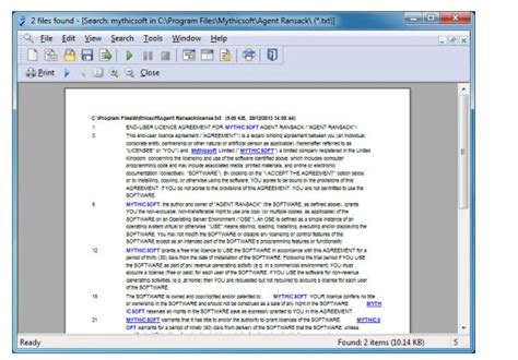 Télécharger Agent Ransack Free File Searching Utility gratuit pour