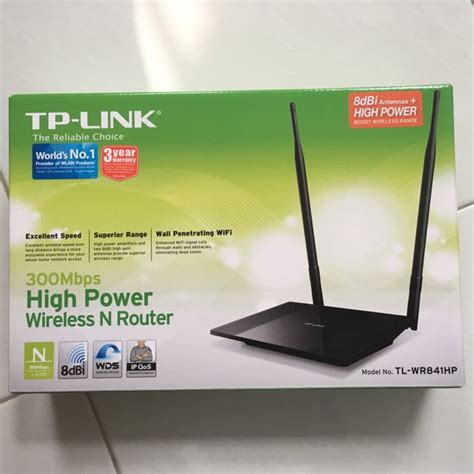 Tp Link Mbps High Power Wireless N Router Computers Tech Parts Accessories Networking