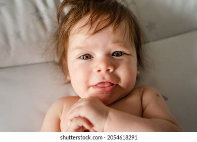 Close On Small Caucasian Baby Naked Stock Photo Shutterstock