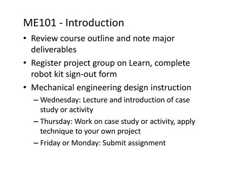 Lecture 1 Needs Analysis Warning TT Undefined Function 32 ME101