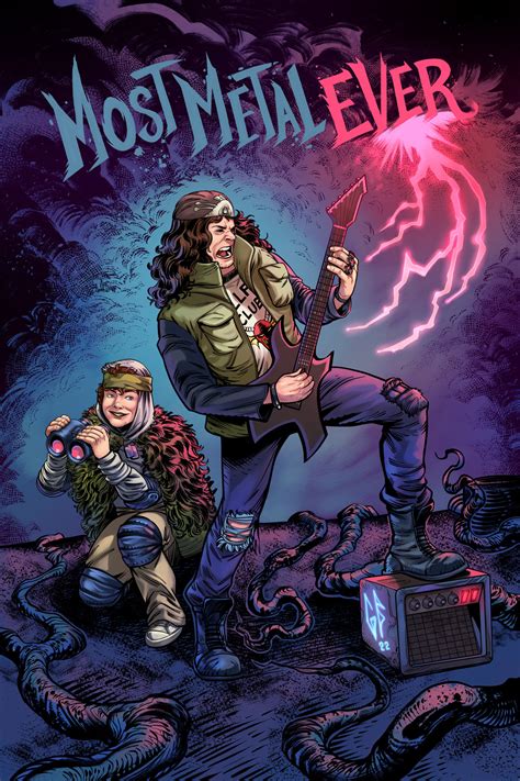 Most Metal Ever Stranger Things Eddie And Dustin Behance