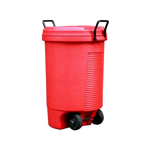 Green Care Wheeled Round Plastic Trash Bin 150 Liters Lazada Ph