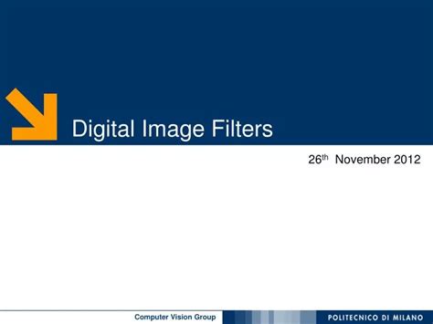 PPT Digital Image Filters PowerPoint Presentation Free Download ID 2846229