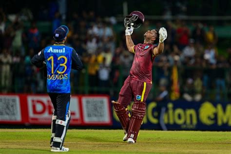 Evin Lewis Scored 102 Off 61 Balls