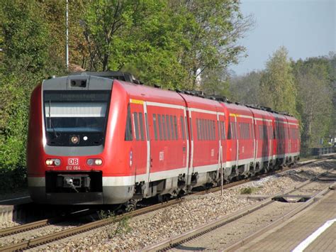 Br 612 084 Fährt Am 01102011 In Den Bhf Kaufbeuren Ein U Bahnbilderde