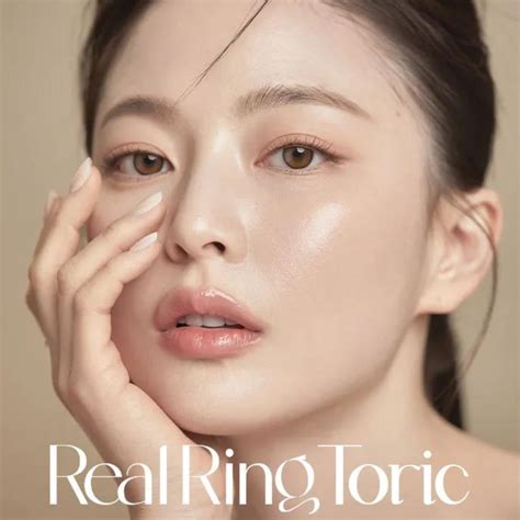 散光 Olens Real Ring Toric 1 Month Brown 氧氣棕｜月拋散光彩妝隱形眼鏡