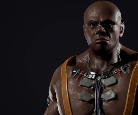 Artstation Cyberpunk Thug 2 Game Ready Game Assets