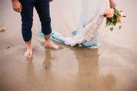 Little Mermaid Wedding Ariel Prince Eric Photo Shoot Disney Wedding