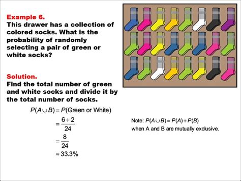 Math Example Probability Concepts Probability Example Media Math