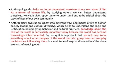Anthropology Lecture Notes 1 Chapters 15pdf