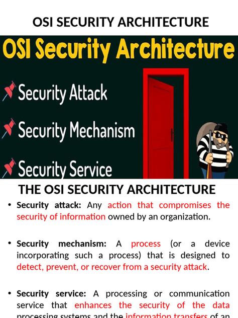 2 Osi Security Architecture Pdf Denial Of Service Attack Osi Model
