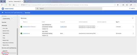 using a restful web service spring boot application in minikube