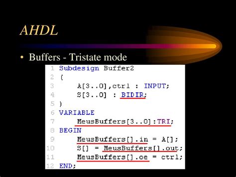 Ppt Hardware Description Language Aula 2 Ahdl Continuação