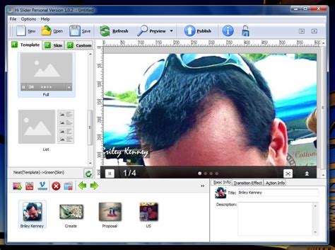 [windows] create a jquery image slider easily without javascript
