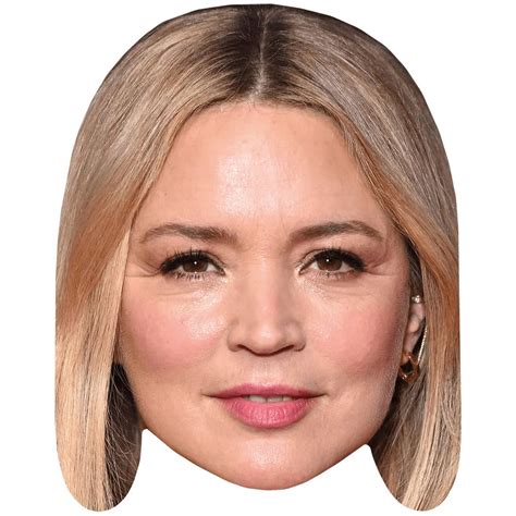 Celebrity BIG HEAD Virginie Efira Blonde Hair Celebrity Cutouts