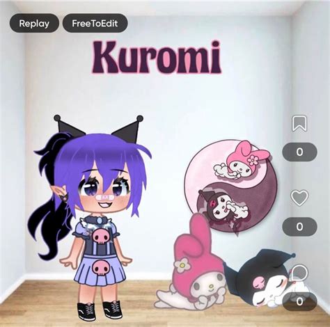 Kuromi As A Human With My Melody Kuromi Mymelody Sanrio Picsart