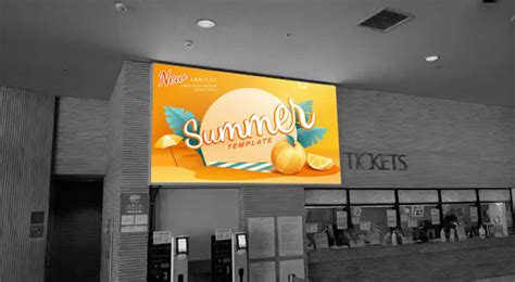 Canbest Ticketing Hall Led Wall In Japan