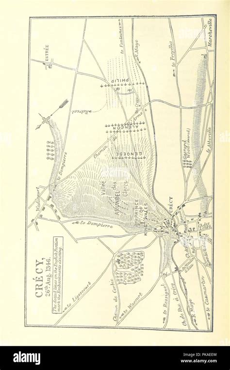 Image From Page 56 Of Famous British Battles From Crécy To Assye