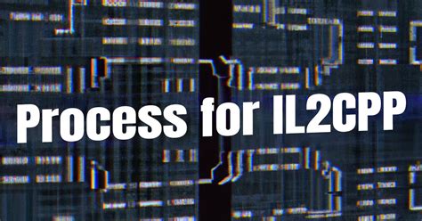 Systemdiagnosticsprocess For Il2cpp Integration Unity Asset Store